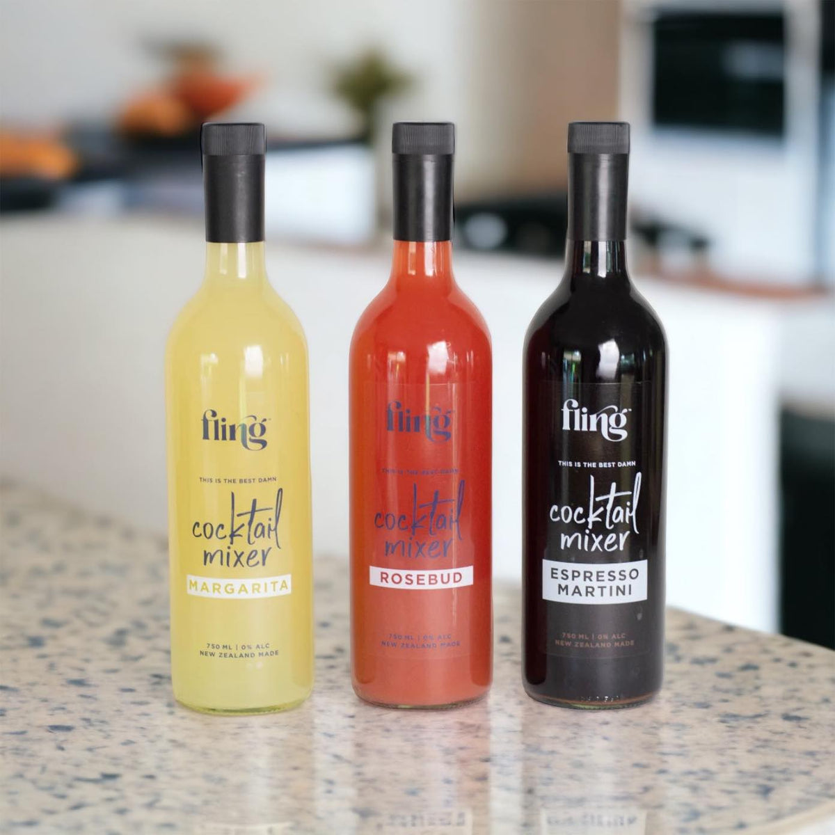 Cocktail Mixer | Mixed Case (6 Bottles) - Fling Cocktails